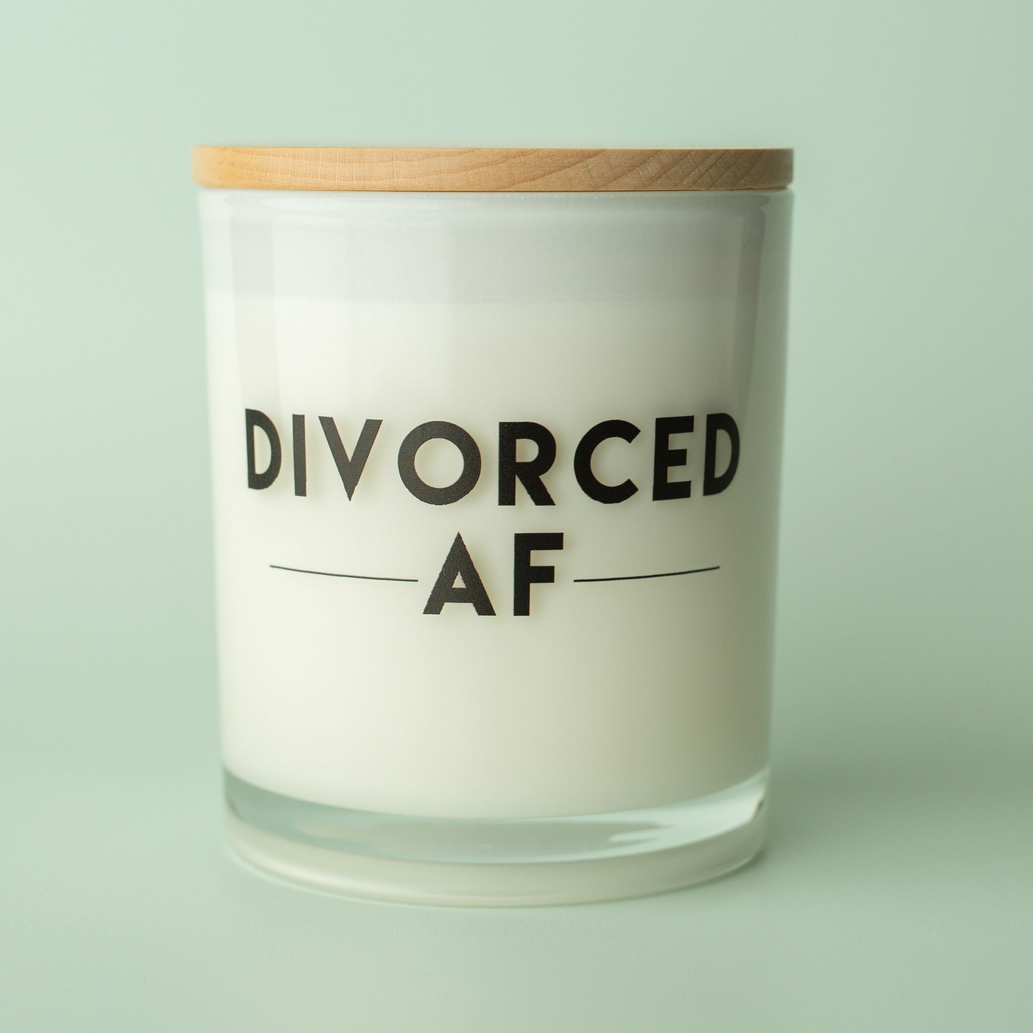 DIVORCED AF CANDLE – Unplug Soy Candles