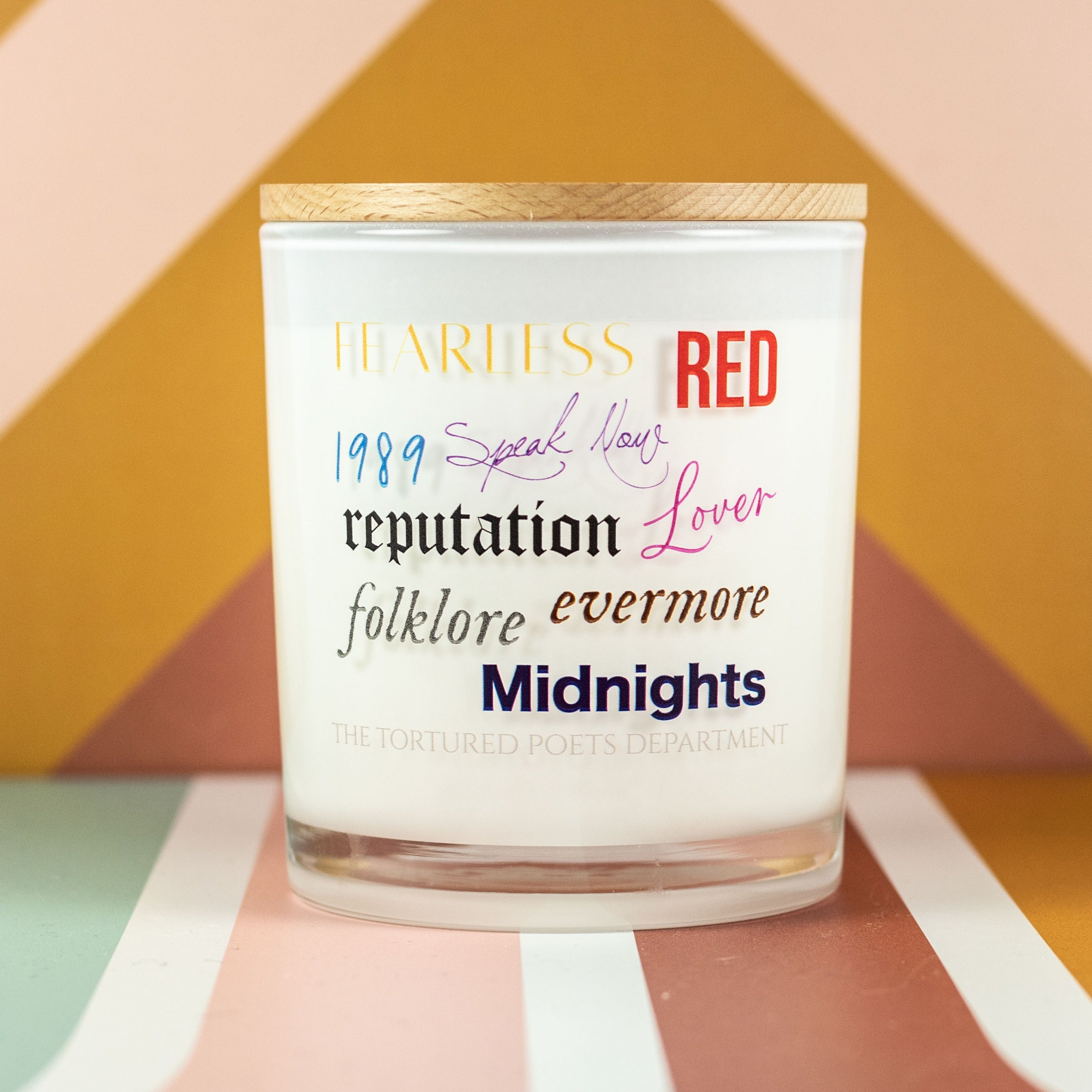 TAYLOR SWIFT ALBUMS CANDLE – Unplug Soy Candles