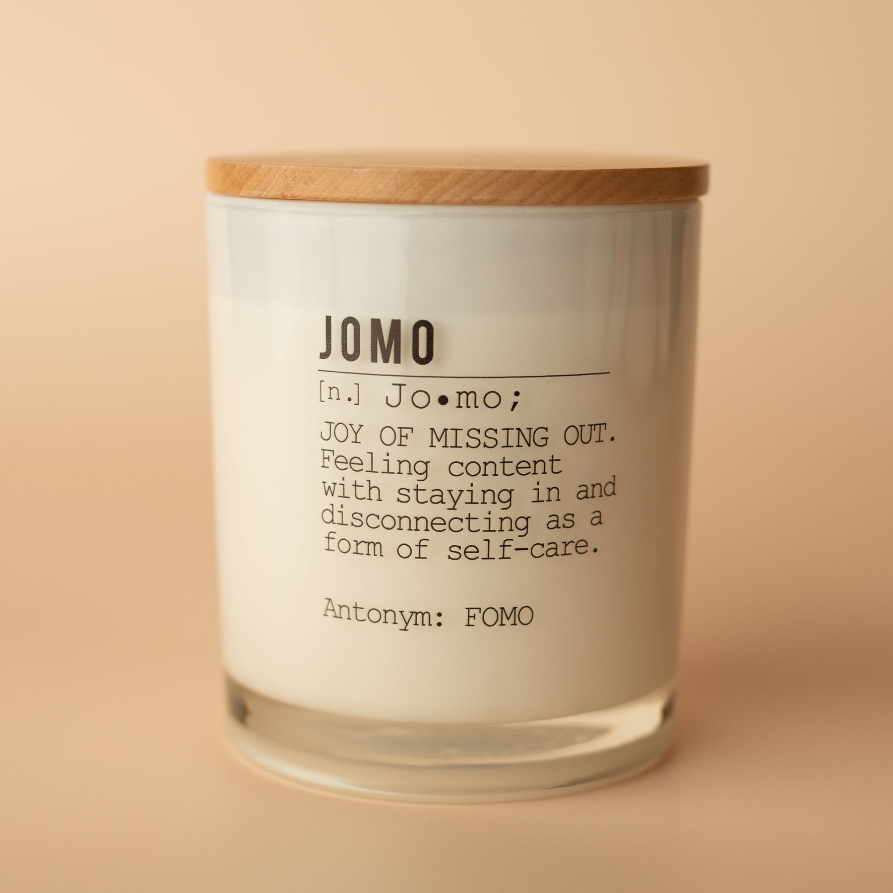 JOMO CANDLE – Unplug Soy Candles